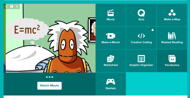 英语和数理化学习，BrainPOP这个App用起来还真不错！_腾讯新闻