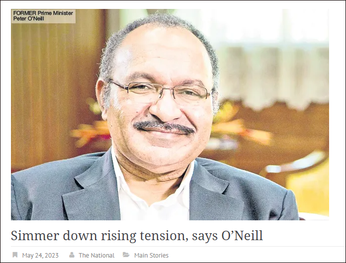 巴新总理：与美国的安全协议，不会用于发动进攻性军事行动_腾讯新闻