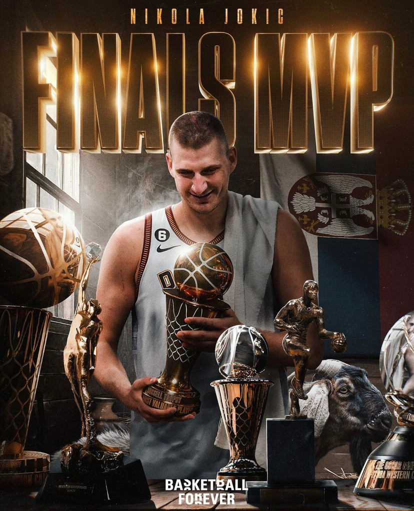 约基奇FMVP！掘金4-1热火，拿下队史首个NBA总冠军_腾讯新闻