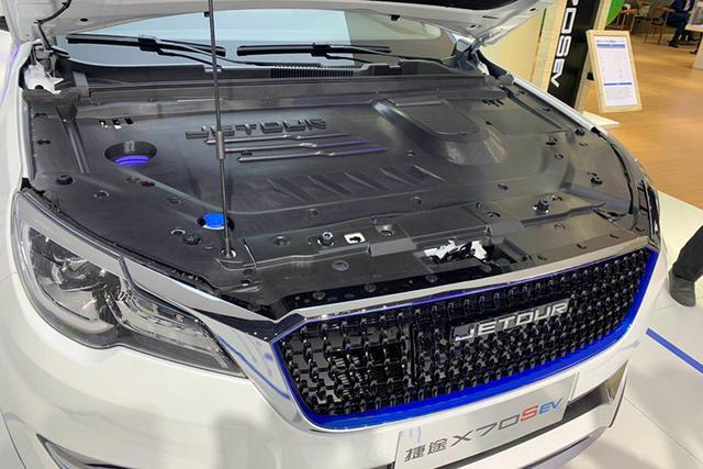 车展探营：续航401km或配无线充电 捷途X70S EV实车_腾讯新闻