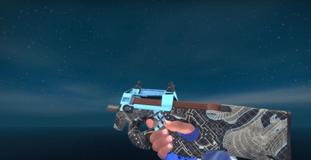 CSGO皮肤指南：RUSH B专用神器P90，也有少女心外观？_腾讯新闻