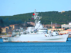 The Huludao ship made its first appearance after the modification, but ...