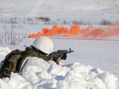 In the raging epidemic, the Russian mechanized forces are tightening ...