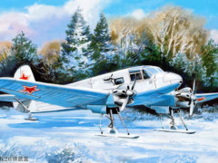 The most inexistent Yak-6 light transport aircraft, a low-cost model of ...