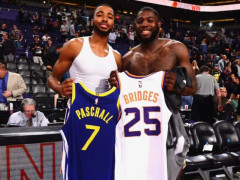 Pascal is not talented? Look at his chest muscles, girls are not as big ...