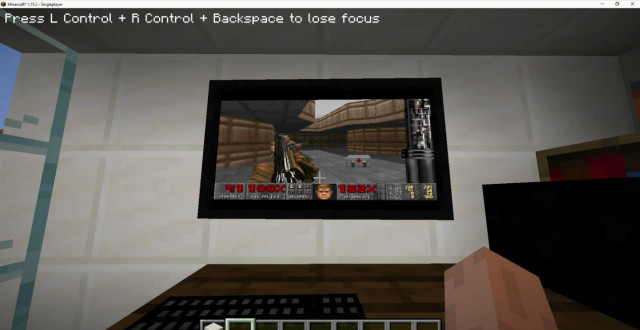 游戏还能这么玩？MC里打DOOM，EXCEL三国杀，高玩神操作惊呆众人_腾讯新闻