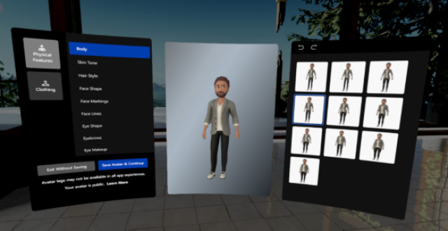 Oculus将推出一批新的虚拟头像：功能更全面、模拟更逼真_腾讯新闻