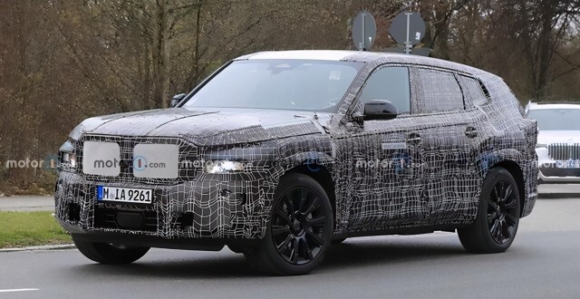 宝马X8 M最新测试谍照曝光 超大马力 霸气外观_腾讯新闻