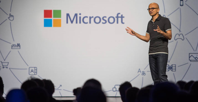 外媒独家专访微软CEO：为何选在46年后牵手安卓？_腾讯新闻