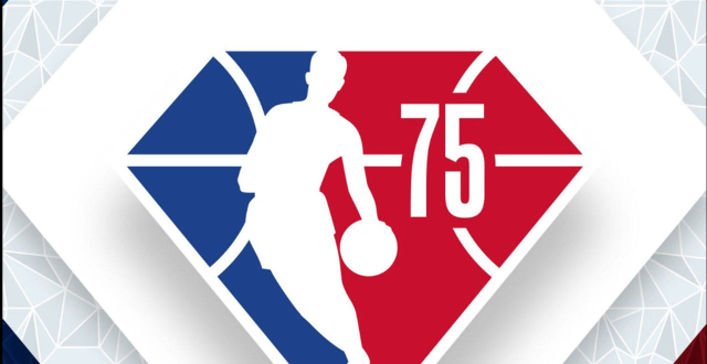 NBA曝光75周年纪念logo，设计富有含义，却遭球迷吐槽审美落伍_腾讯新闻