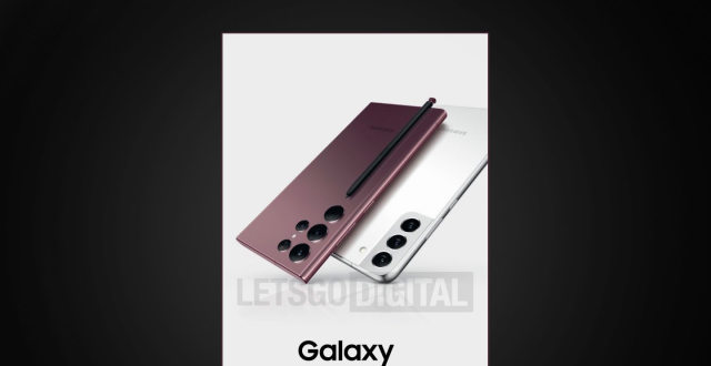 三星Galaxy S22 Ultra官方宣传图片首次出现_腾讯新闻