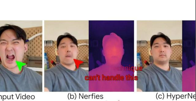 “自拍的未来”！HyperNeRF技术可将照片生成3D视频！_腾讯新闻