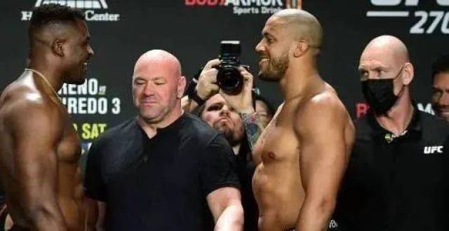 UFC 270赛前称重图集！重量级冠军统一战领衔_腾讯新闻