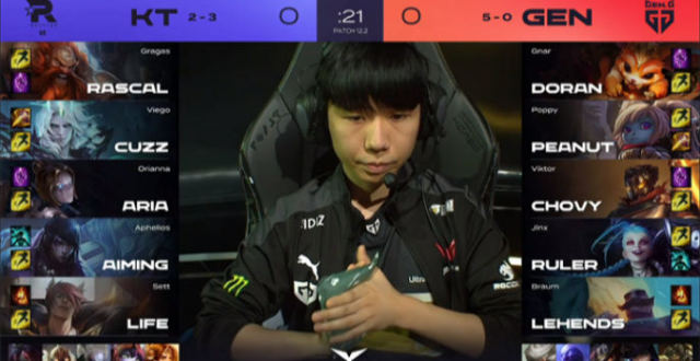Rascal花式对位单杀 KT全线开花2-0爆冷掀翻GEN_腾讯新闻
