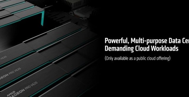 AMD发布Radeon Pro V620，将用于云端游戏和机器学习_腾讯新闻