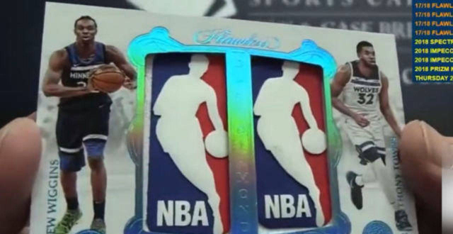 不容错过的NBA logoman 球星卡开箱！全球限量1张集锦！_腾讯新闻
