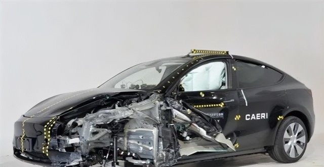 中保研最新评测：Model Y碰撞安全，维修昂贵！_腾讯新闻