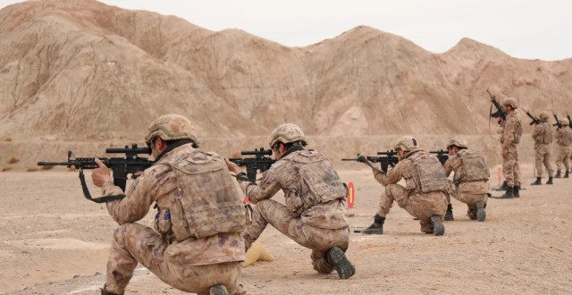 高海拔战士用美式M16A步枪？原是国产CQ枪族，比原版M16口径还多_腾讯新闻