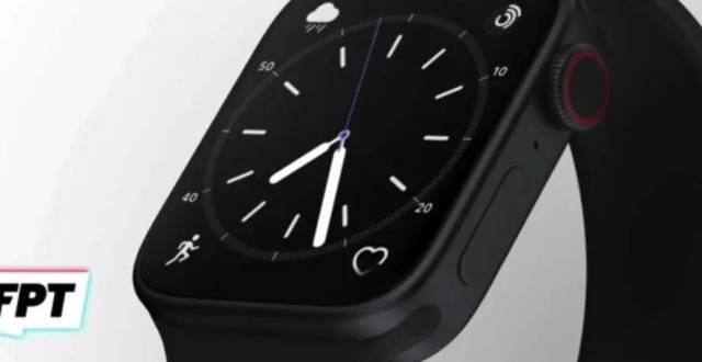 苹果 Apple Watch Pro CAD 渲染图曝光，全新外观设计_腾讯新闻