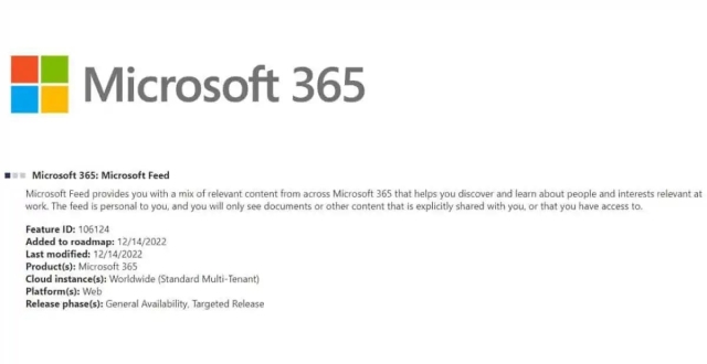 微软预告Microsoft 365新功能Microsoft Feed_腾讯新闻