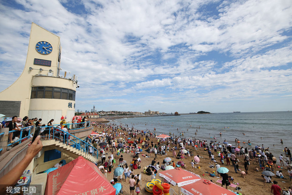 青岛海边图片壁纸-千图网