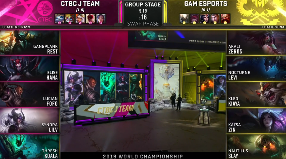 LOL：GAM上演无限月读击败JT，B组才是真正的死亡之组！