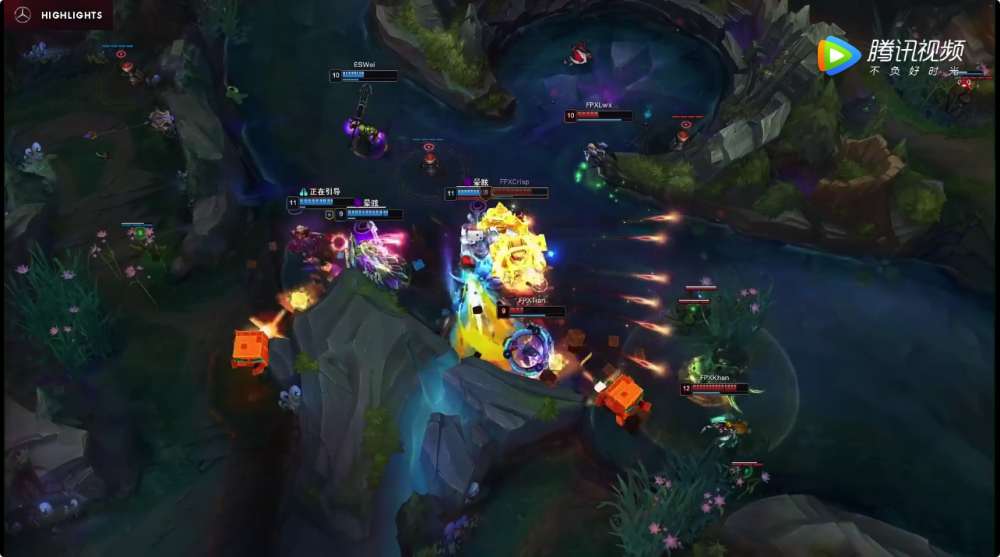 世界冠军FPX打不过新兵ES？就从一波团战就能看出他们输掉的原因：轻敌