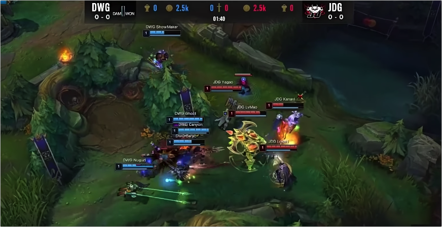 Lvmao谈小组赛输给DWG：没想到nuguri会放弃兵线，选择帮队友