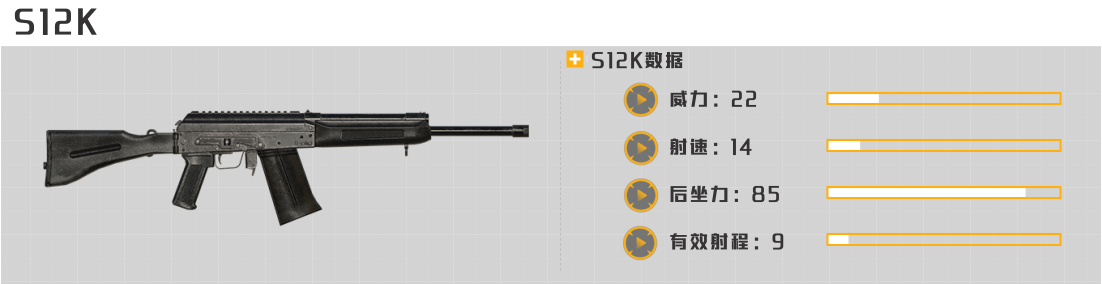 和平精英：集步枪与喷子的优势于一体，霰弹枪中的神——S12K