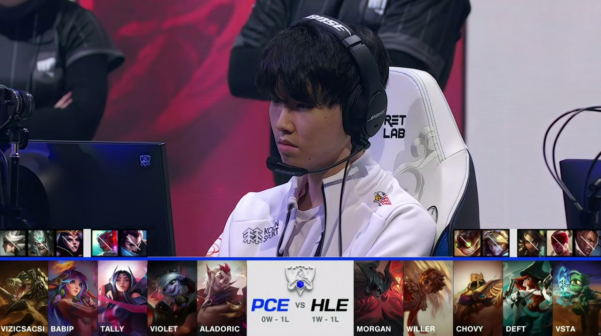 HLE轻取PCE拿到第二胜！Chovy状态回暖对线单杀，Deft团战输出拉满