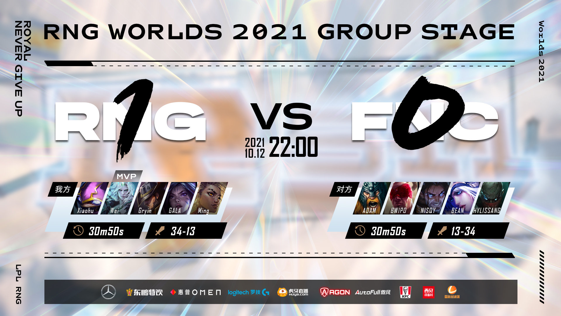 喜剧效果拉满！RNG1-0击败FNC豪取连胜 嗨了送领衔峡谷终极大乱斗