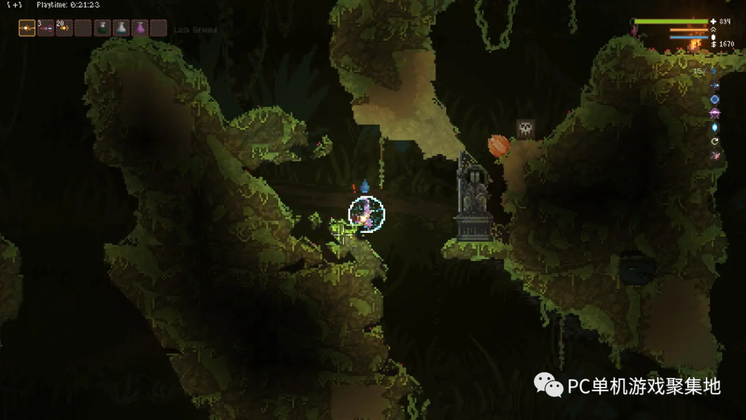 年度最佳像素游戏爆炸就是艺术能把自己给炸飞的游戏《Noita》动作冒险，角色扮演（内附下载方式）