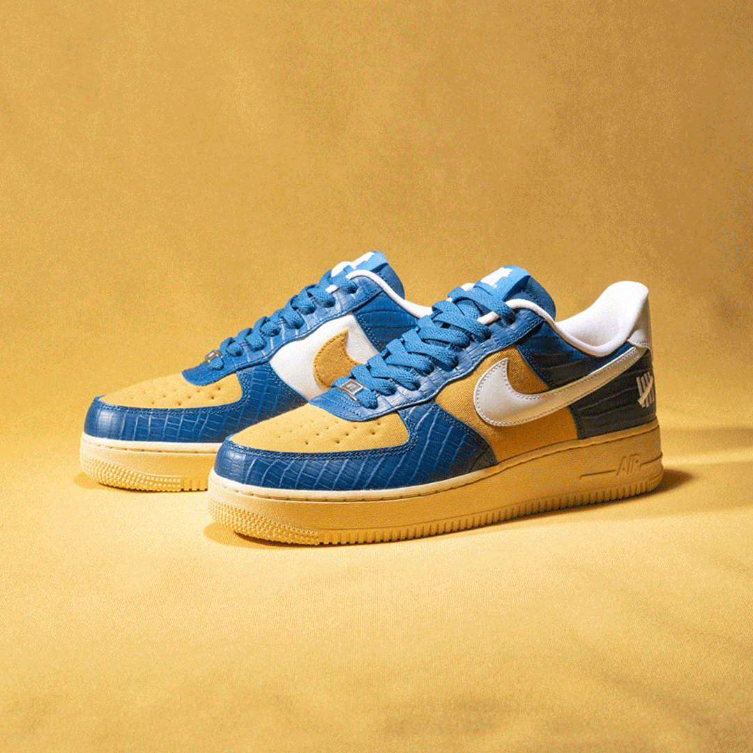 上脚图曝光！UNDFTD x AF1 新配色即将登场！_腾讯新闻