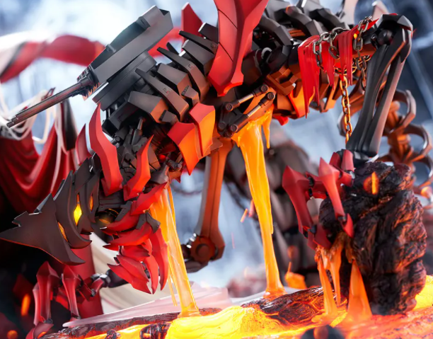 碧蓝航线UR埃吉尔超华丽手办公开 土豪级的舰装钢铁巨龙太贵了