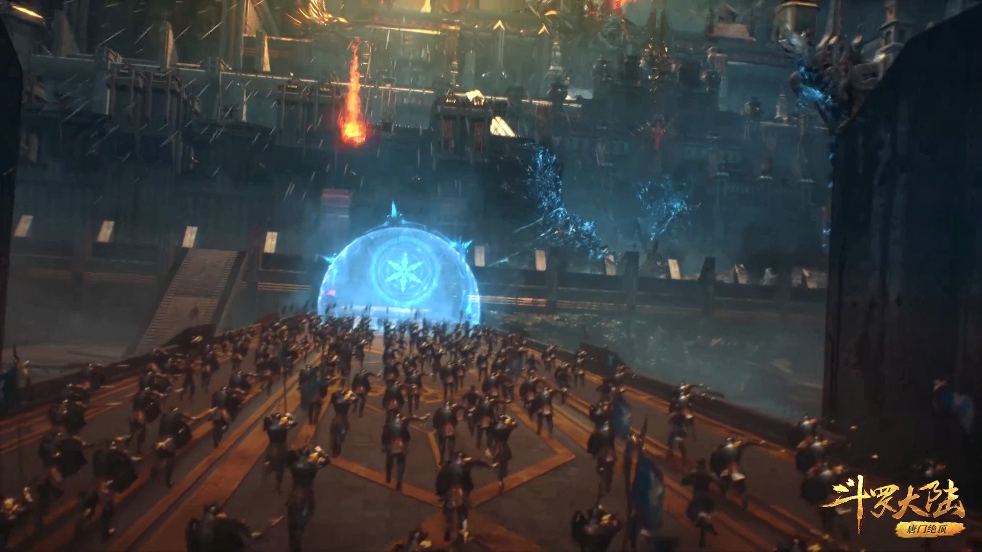 斗罗：水冰儿穿着养眼，她的实力也很强悍，冰火碰撞立起强力盾