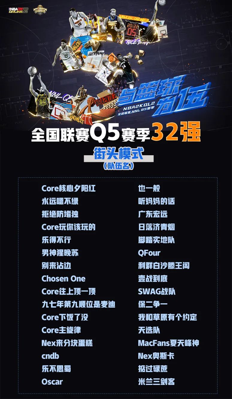 OL2｜全国联赛各模式32强名单出炉 抽签仪式切勿错过