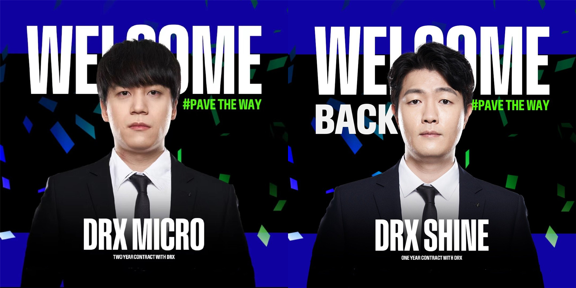 DRX官宣新赛季阵容，双冠王BeryL回归，Rascal哥担任上单