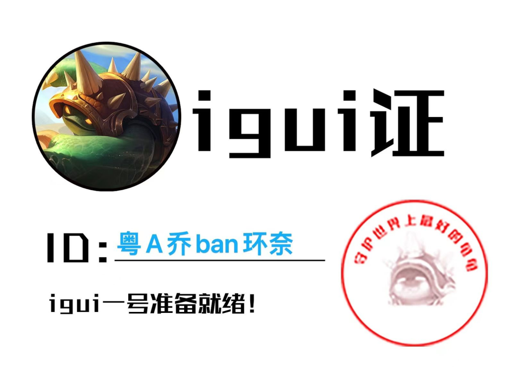 我们是igui！一只从二次元打到三次元的龙龟