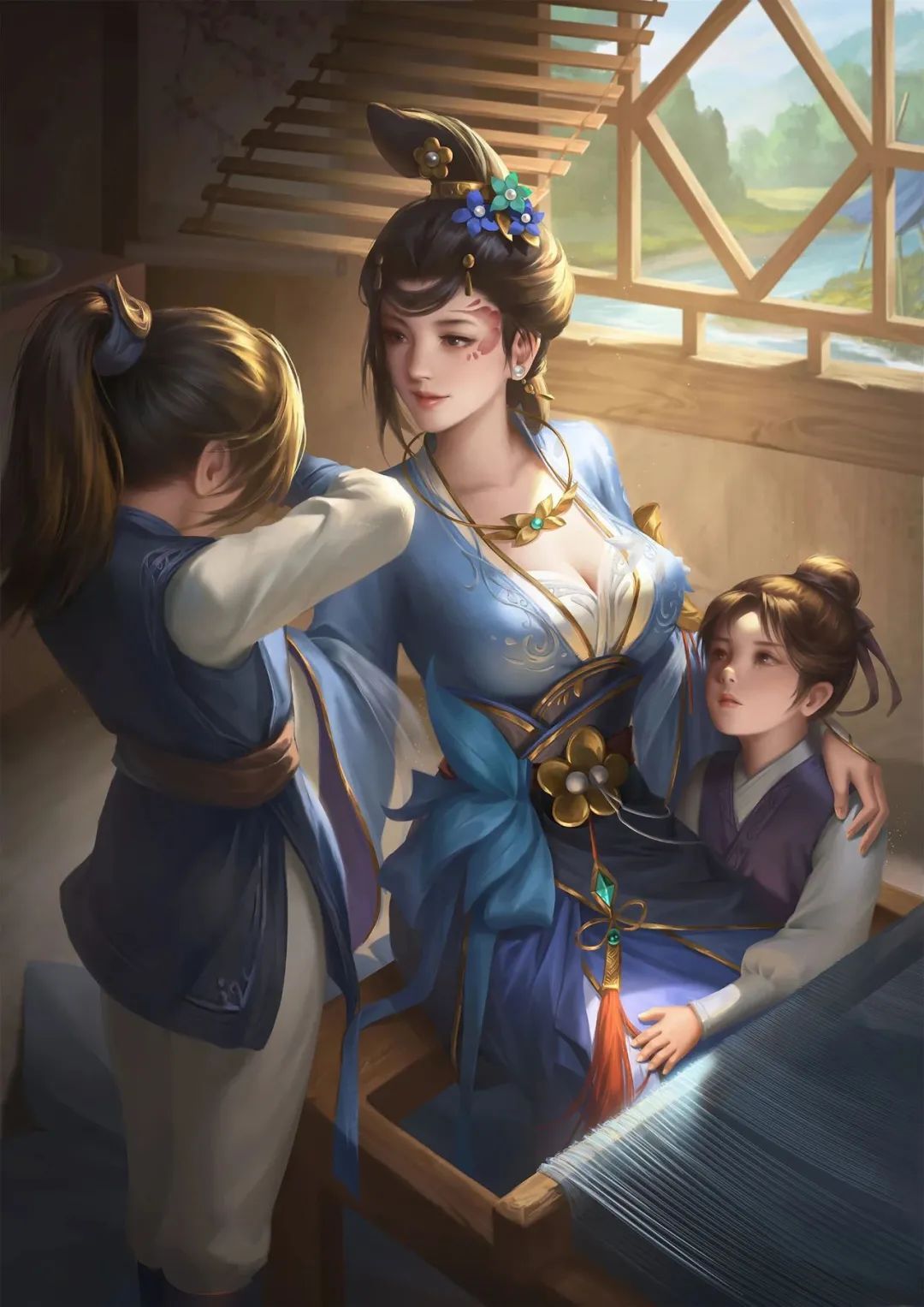 三国杀 阮慧-原画 壁纸