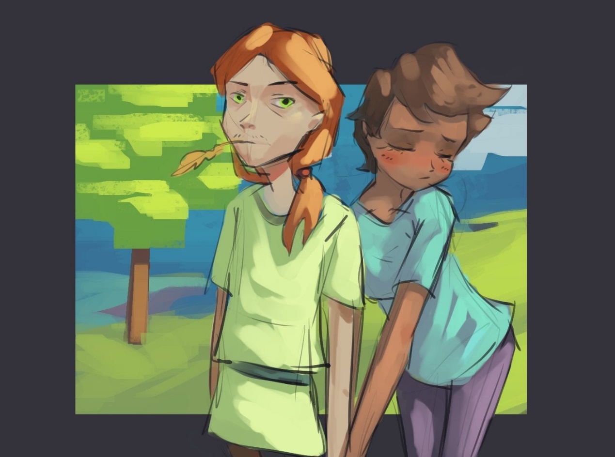 mc有趣逸闻：Alex是男是女？mc地图是圆的？Mojang身份有多好使？