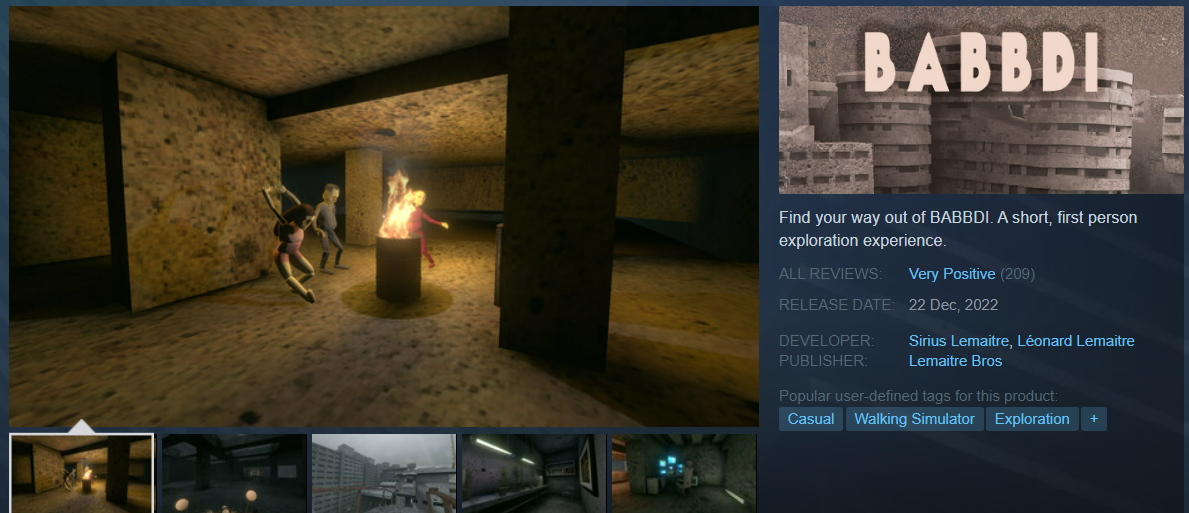 新游推荐：忧郁和古怪并存，《Babbdi》带来一场不安的冒险