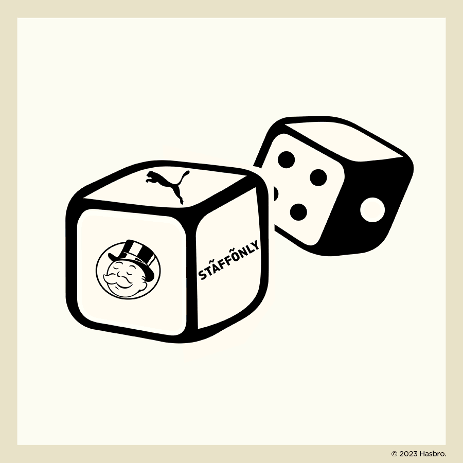 PUMA和STAFFONLY 正在地产大亨 MONOPOLY 里联手“布局”