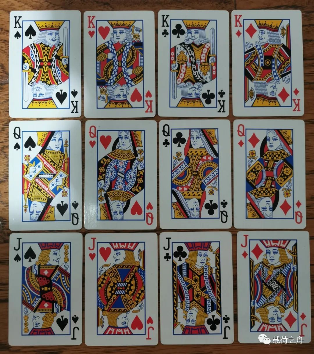 扑克里J、Q、K画的都是谁？