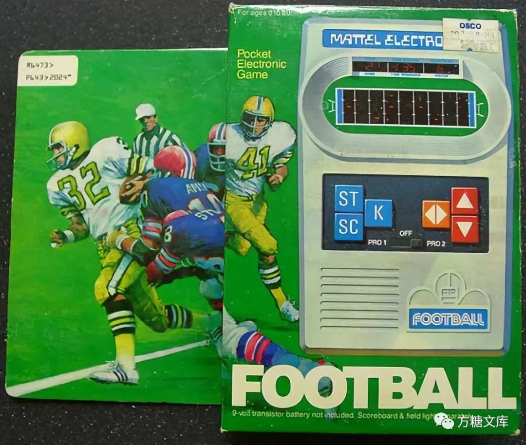 Entex掌机拾遗：美泰电子橄榄球太疯狂，Entex似乎卑微多了