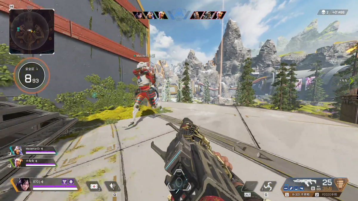 品质出众，实力拔群！Apex成为中国FPS玩家首选！