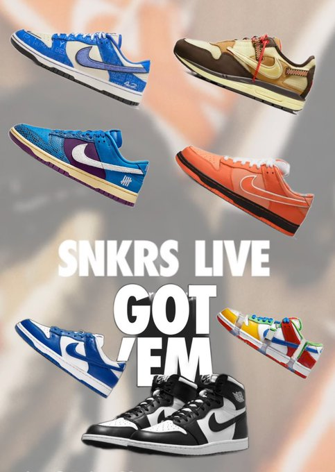 Snkrs又突袭发售TS x Nike“倒钩”！怎么轮不到我？