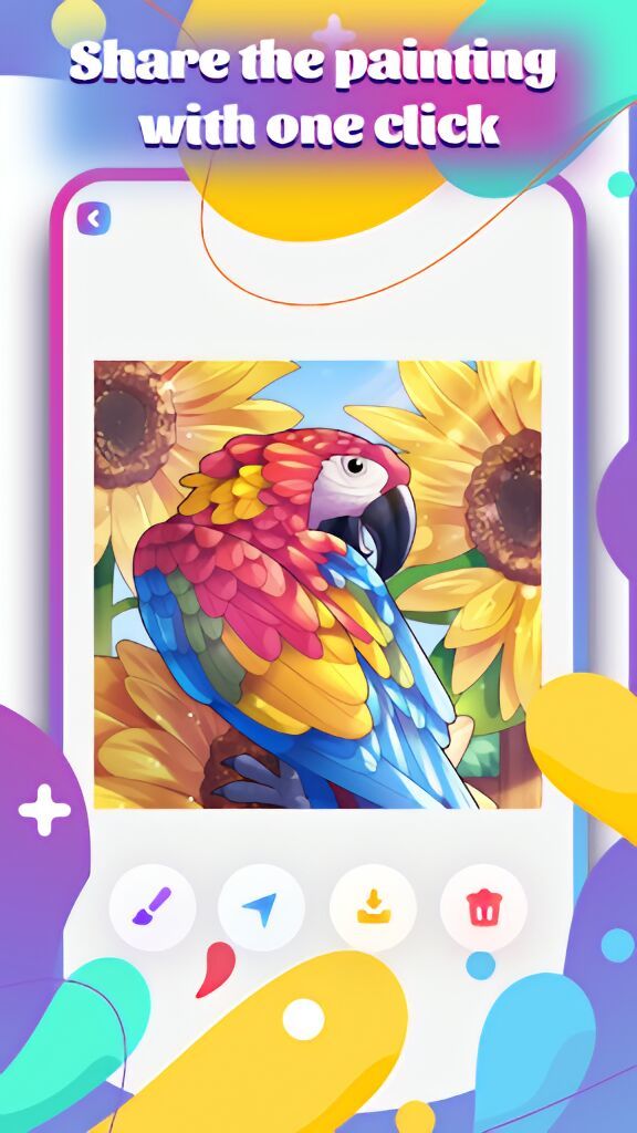 Georgia Aly涂色游戏《ColorMe-Painting Book》重新定义填色本