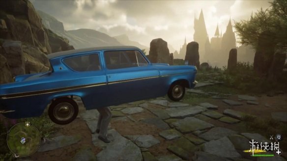 《霍格沃茨之遗》MOD将飞行扫帚换成哈利波特中的飞车