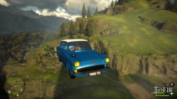 《霍格沃茨之遗》MOD将飞行扫帚换成哈利波特中的飞车