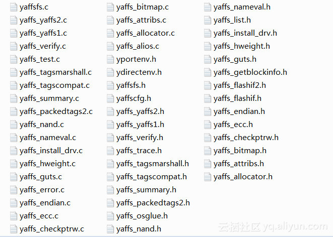 YAFFS2移植到AliOS Things指南 - 程序员大本营